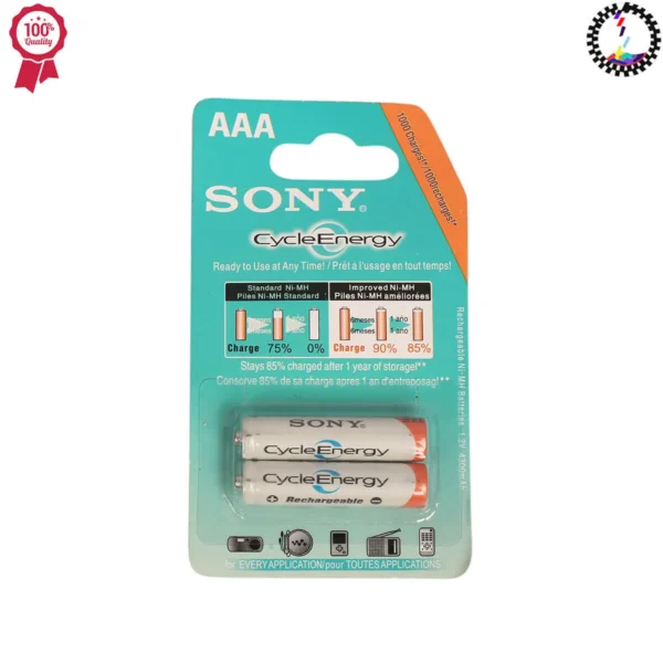 SONY Cycle Energy 4300mAh 1.2V Rechargeable Battery - alfa-tronics.com